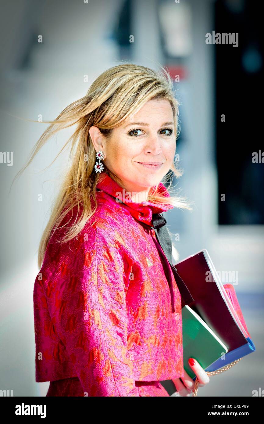 The Hague, The Netherlands. 25th Mar, 2014. Queen Maxima of The ...
