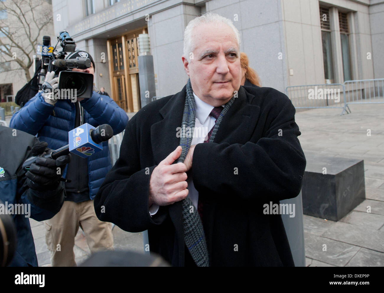 Manhattan, New York, USA. 24th Mar, 2014. DANIEL BONVENTRE, former ...
