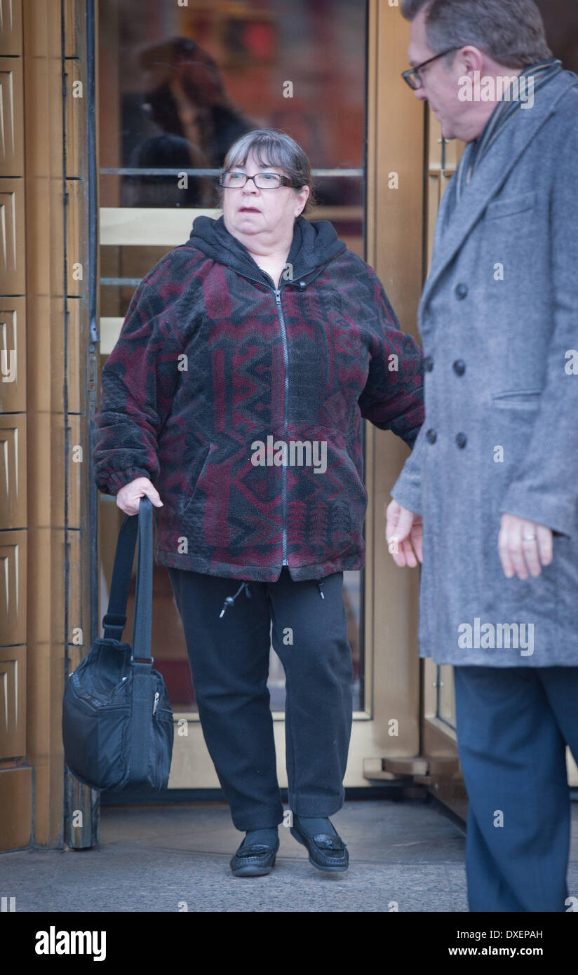 Manhattan, New York, USA. 24th Mar, 2014. ANNETTE BONGIORNO, former ...