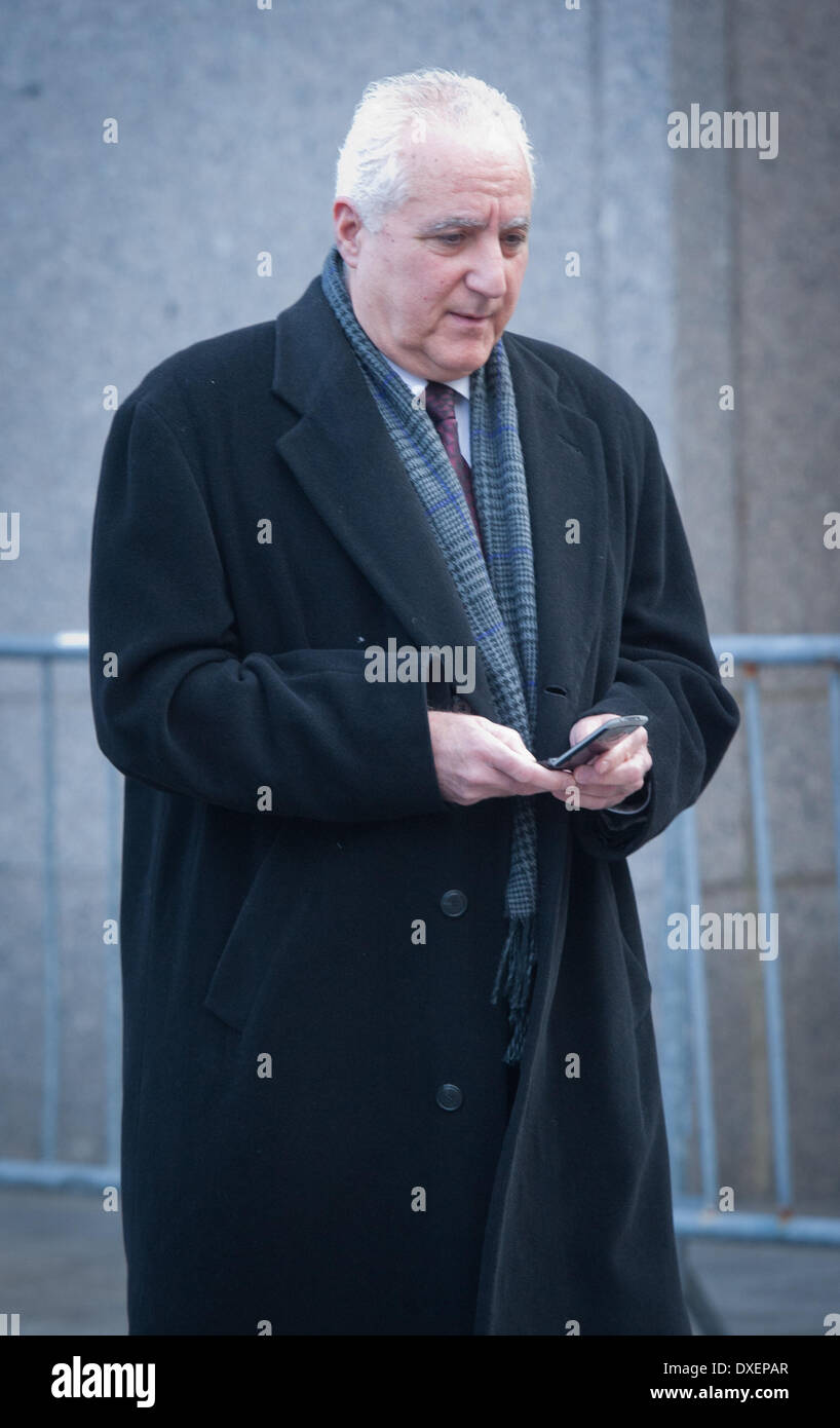 Manhattan, New York, USA. 24th Mar, 2014. DANIEL BONVENTRE, former ...