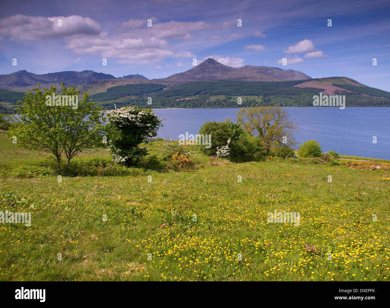 Brodick bay arran port hi-res stock photography and images - Alamy