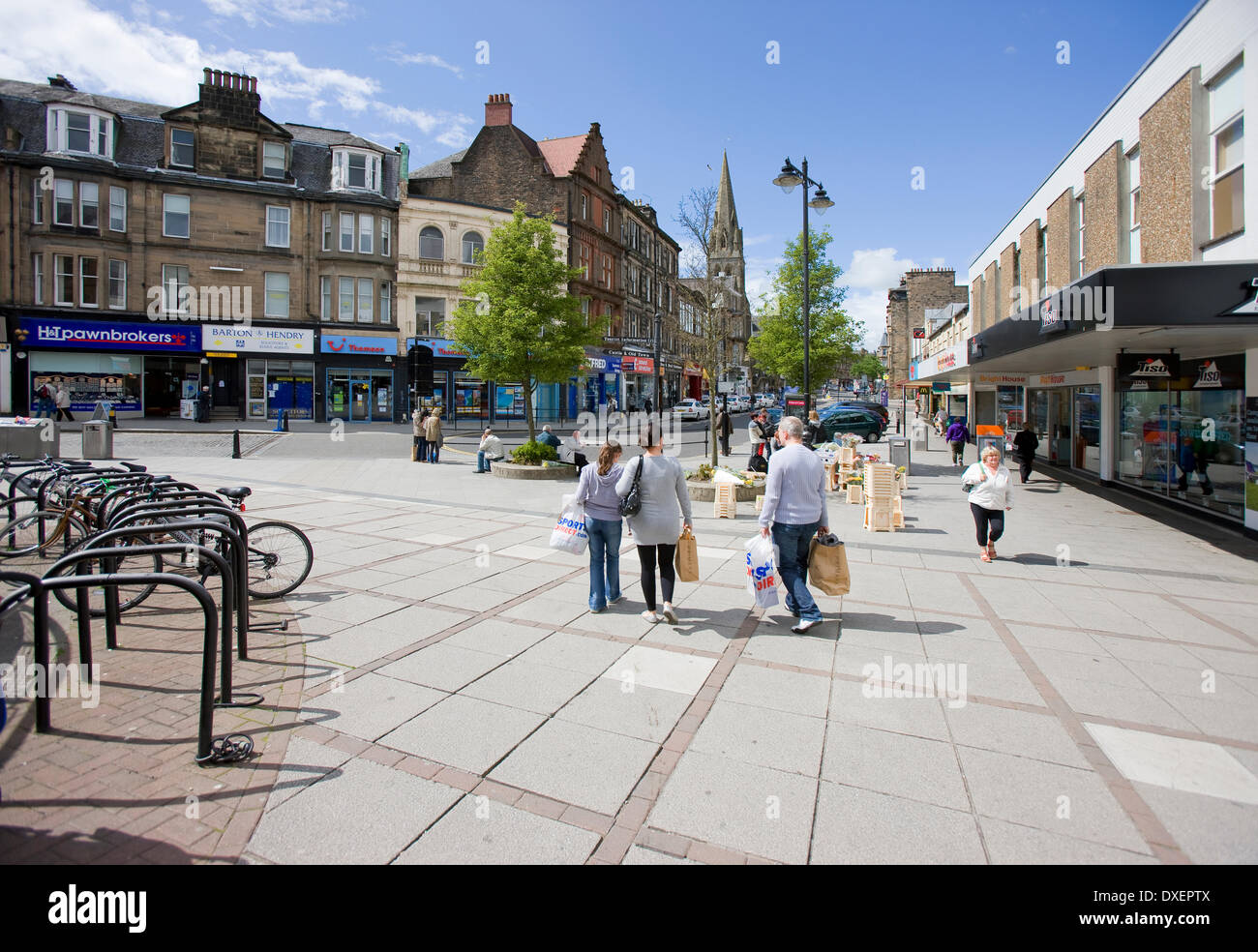Stirling City Centre, Central Scotland Stock Photo: 67937434 - Alamy