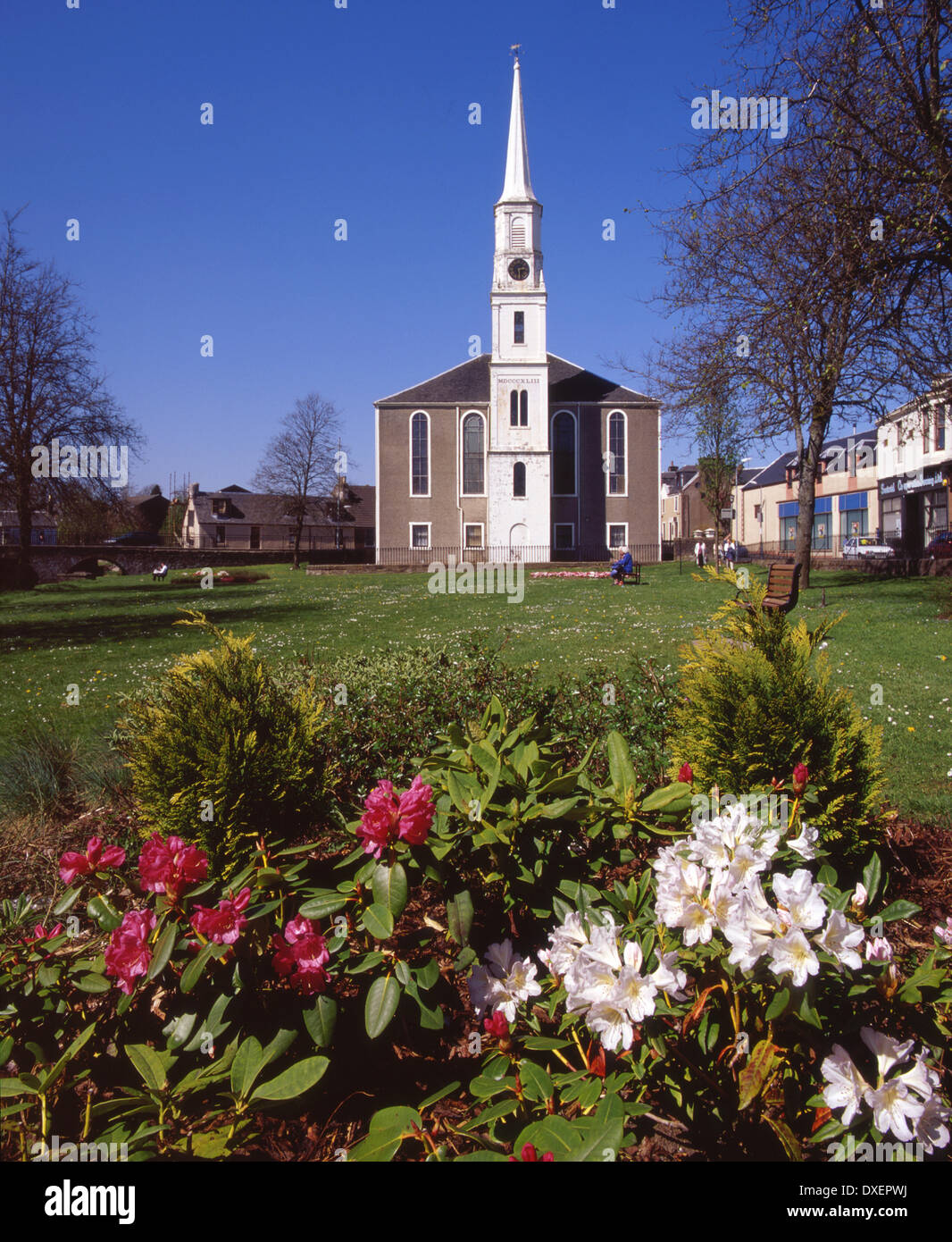 Strathaven Church, Lanarkshire Stock Photo - Alamy