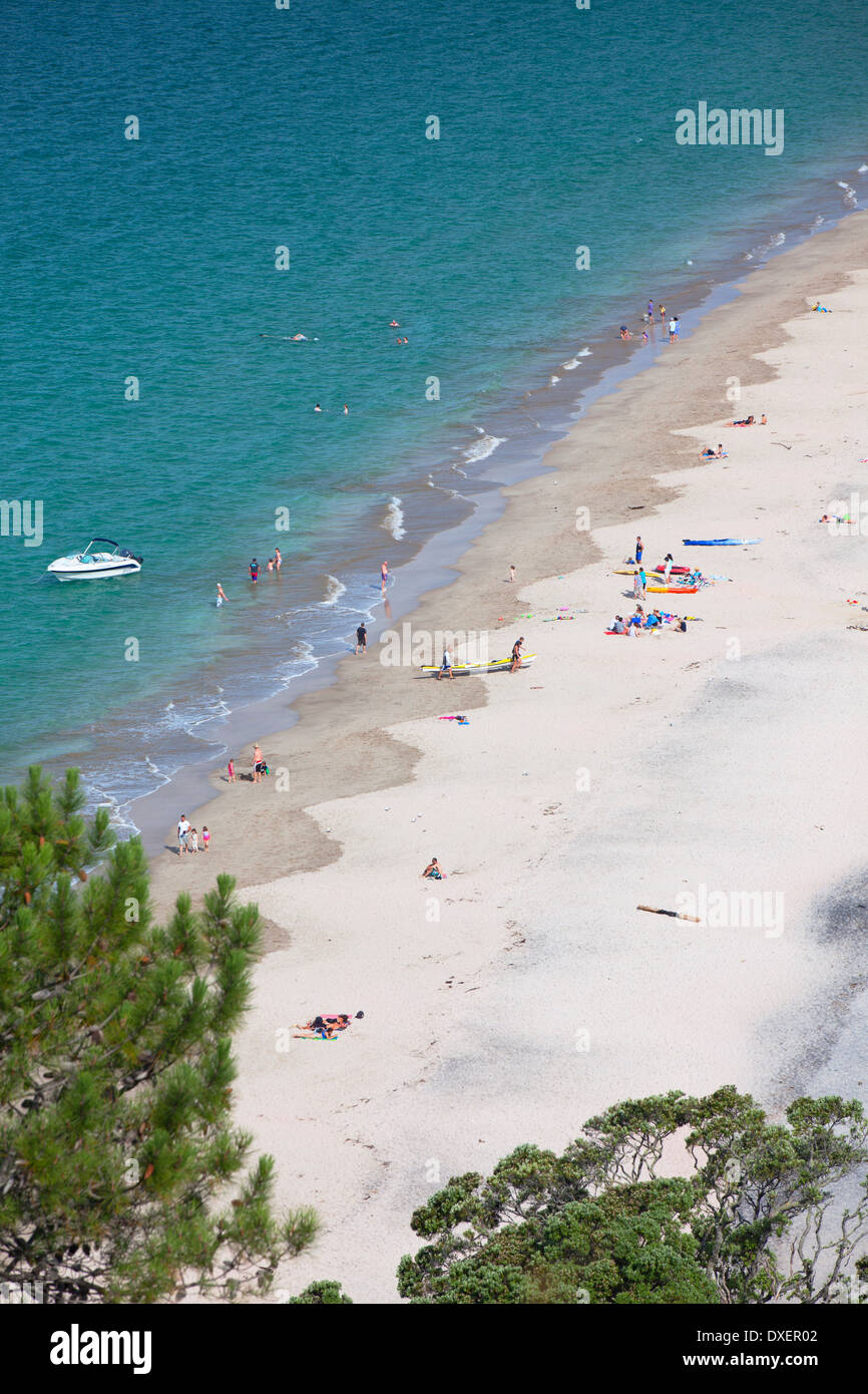 Hahei beach new zealand hi-res stock photography and images - Alamy