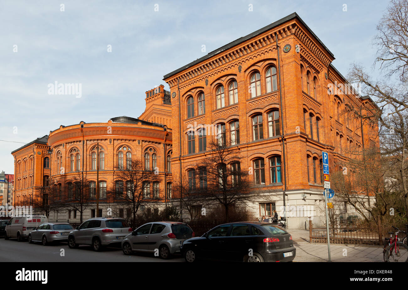 Stockholm, Sweden - Norra Real ("Northern Real") upper-secondary school ...