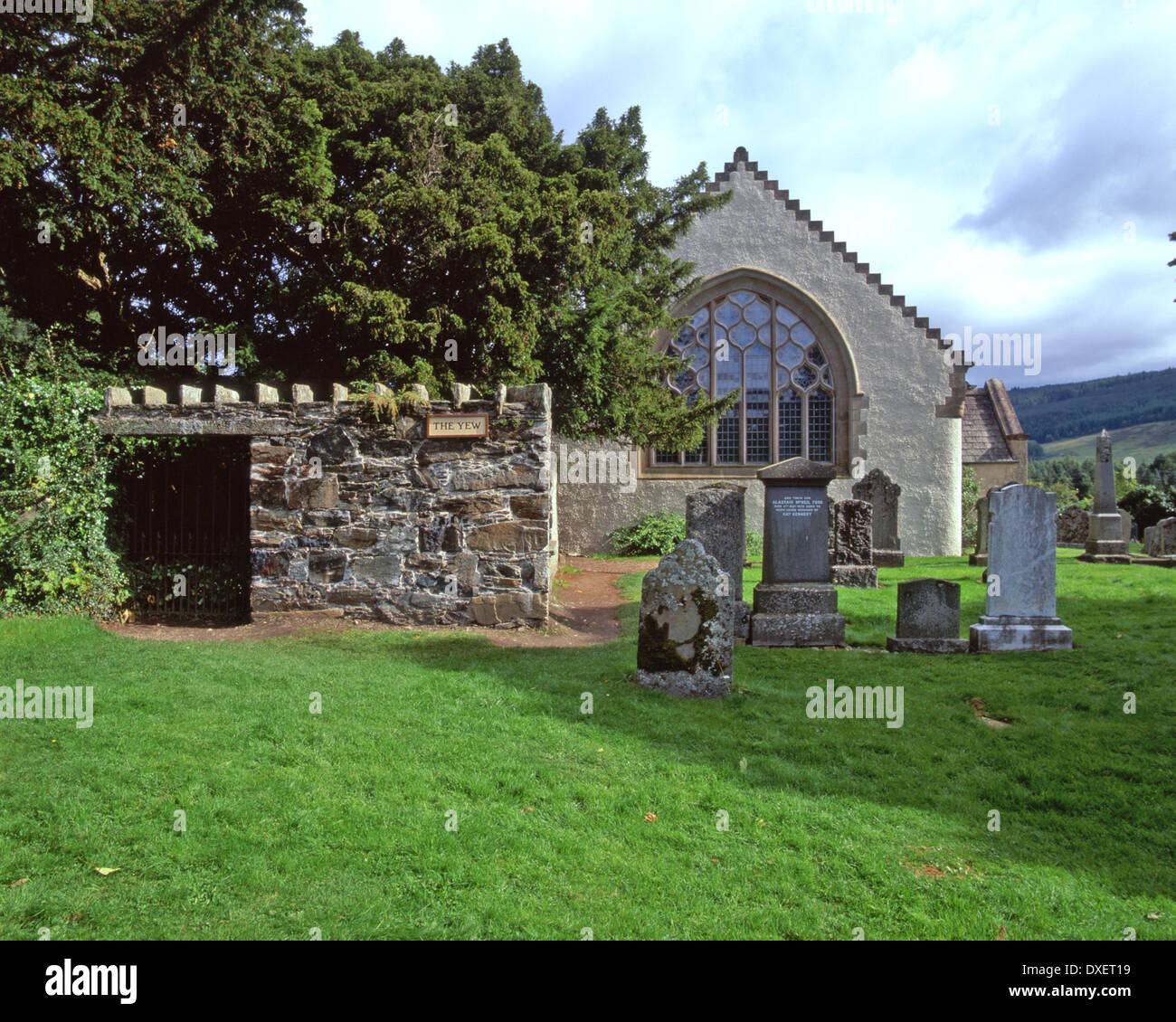 The fortingall yew hi-res stock photography and images - Alamy