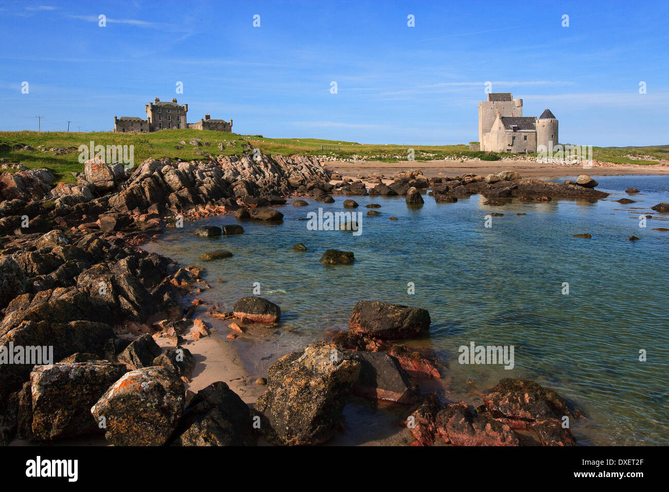 Breachacha castle hi-res stock photography and images - Alamy