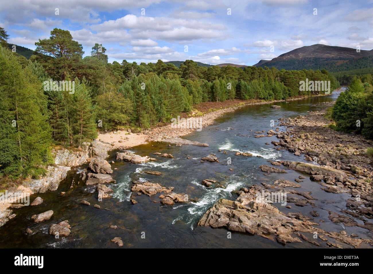 The river Dee from invercauld bridge, Aberdeenshire Stock Photo - Alamy