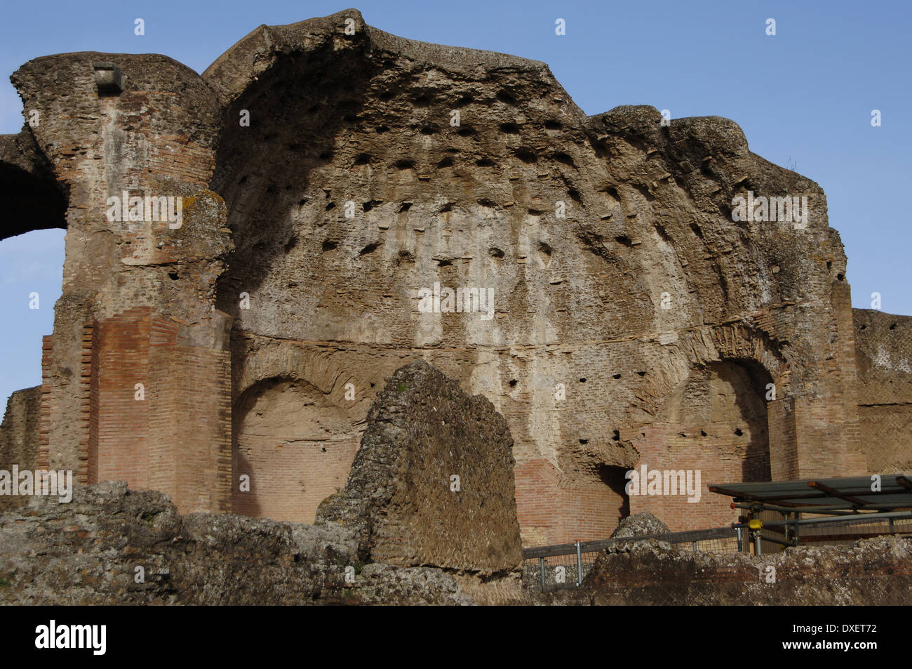 Italy. Hadrian's Villa. Imperial Villa built by Emperor Hadrian (76-138 ...