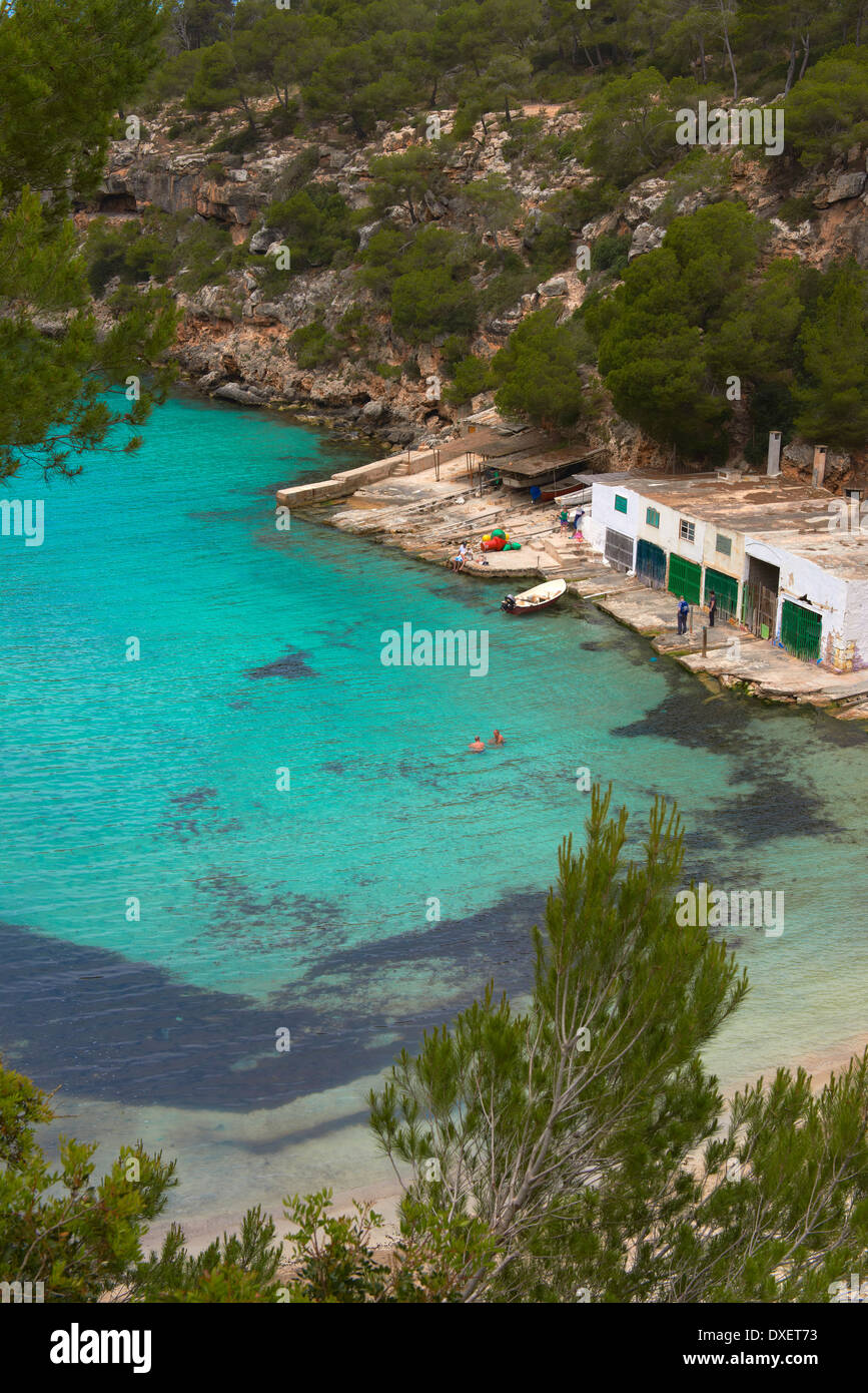 Mallorca, Cala Pi, Llucmajor, Palma, Majorca, Balearic Islands, Spain ...