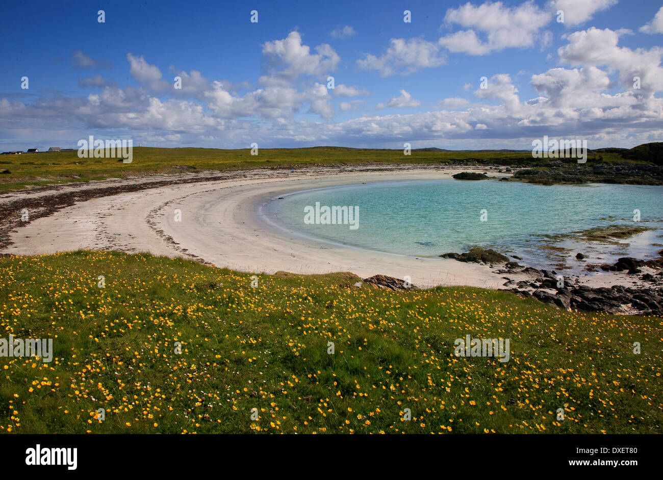 Tiree beach coastline scotland hi-res stock photography and images - Alamy