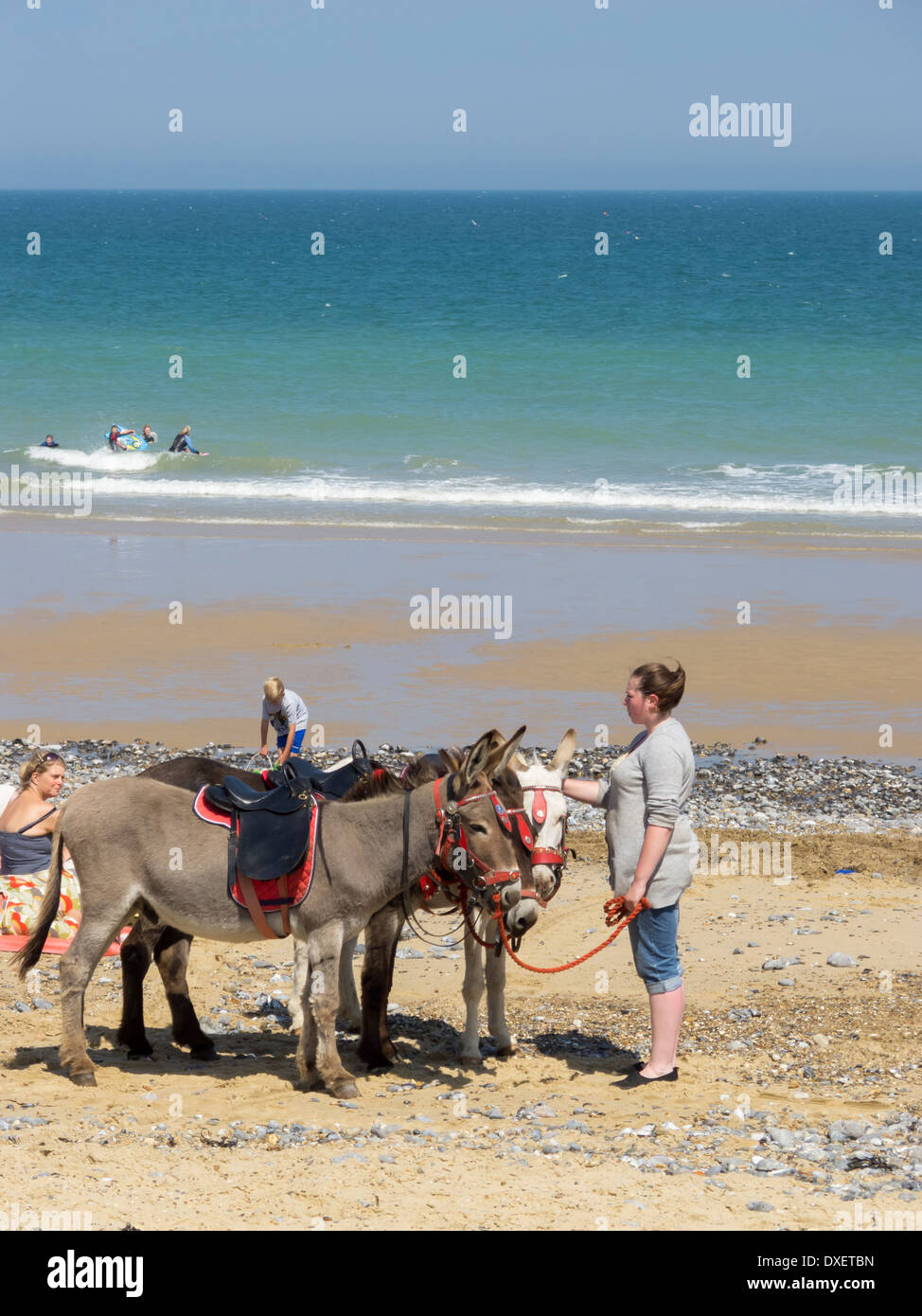 Donkey ride woman hi-res stock photography and images - Alamy