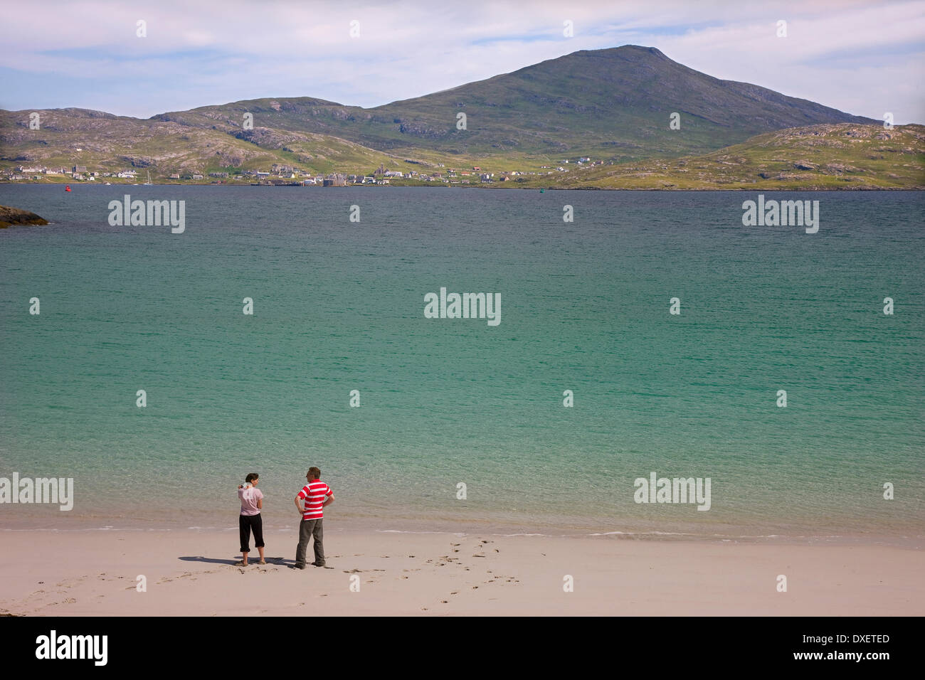 View castlebay on isle barra hi-res stock photography and images - Alamy
