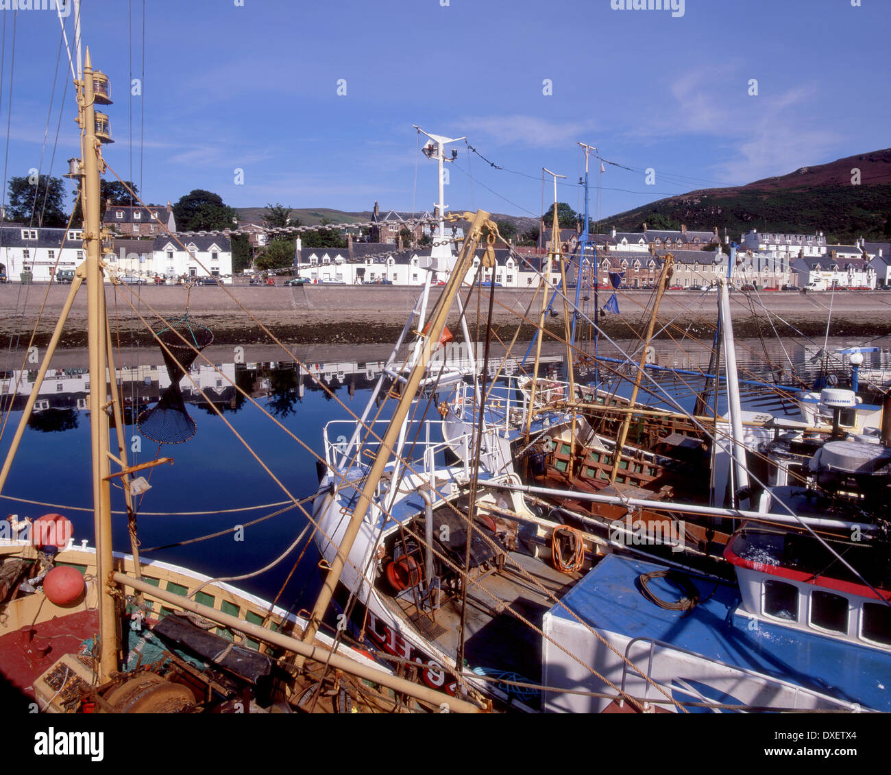 Ullapool harbour, N/W Highlands Stock Photo - Alamy