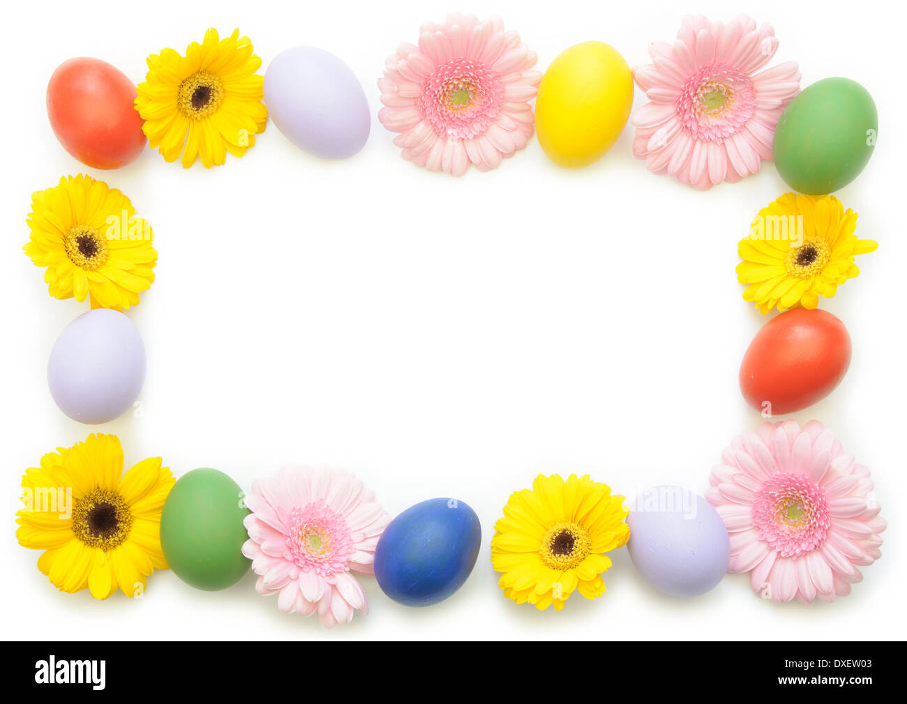 Daisy frame Cut Out Stock Images & Pictures - Alamy