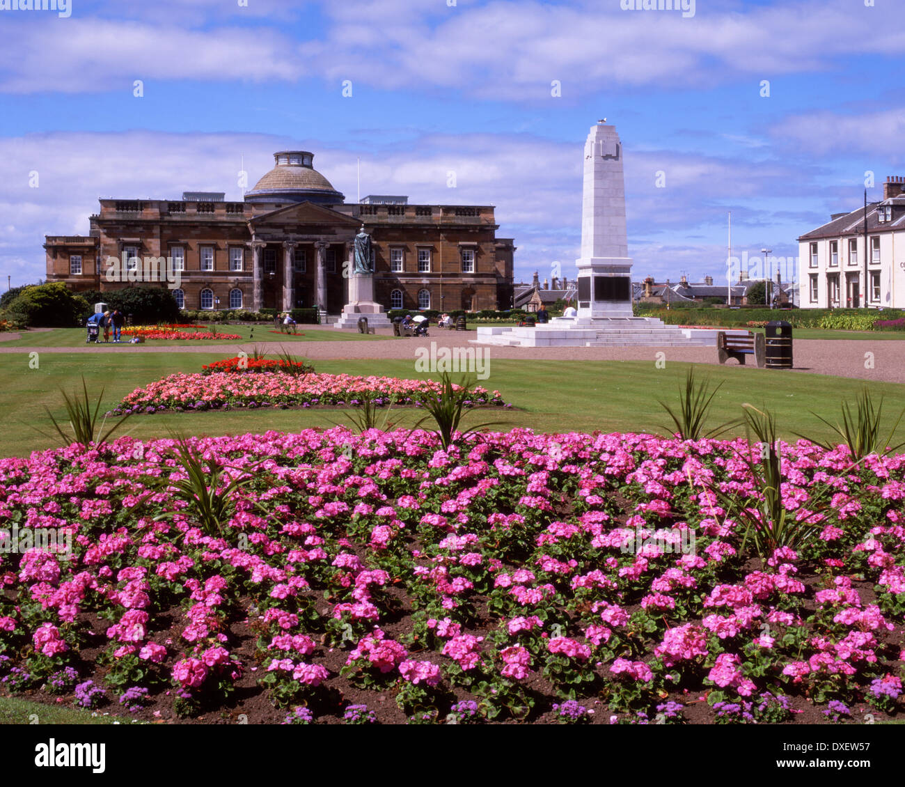Wellington square, Ayr town centre, Ayrshire Stock Photo - Alamy