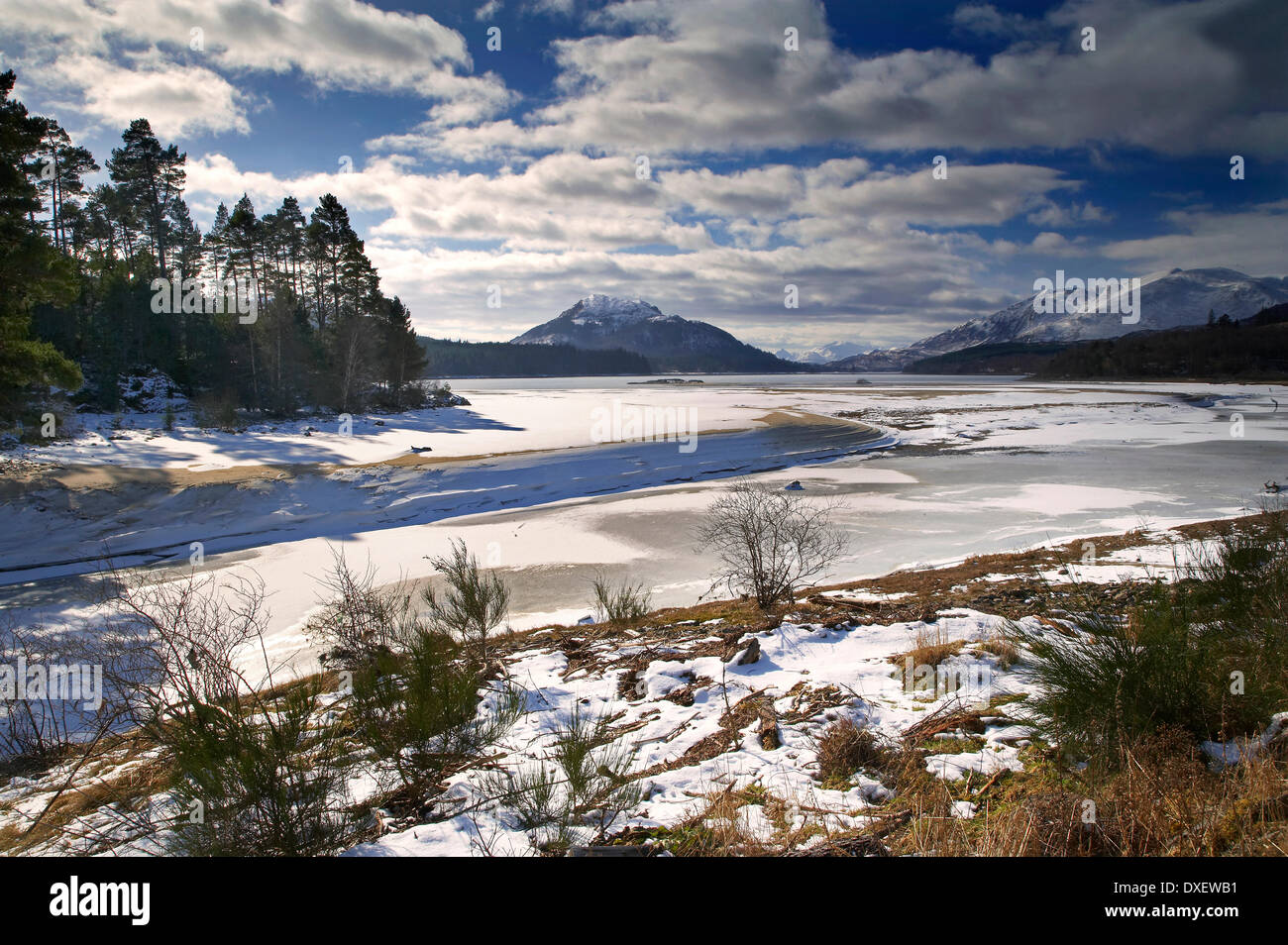 Loch laggan dam hi-res stock photography and images - Alamy