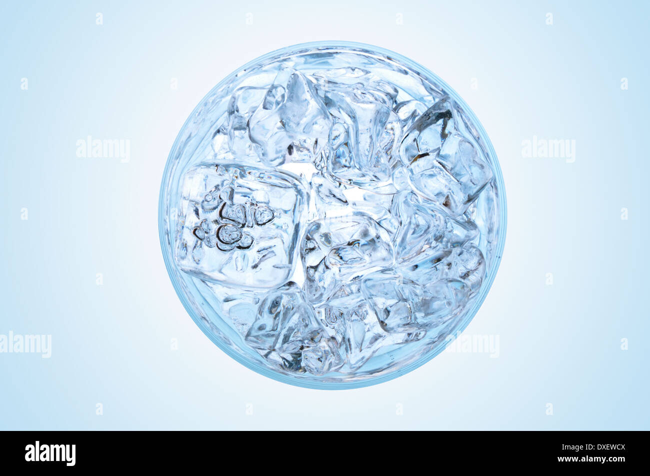 Glass of water from ice hi-res stock photography and images - Alamy