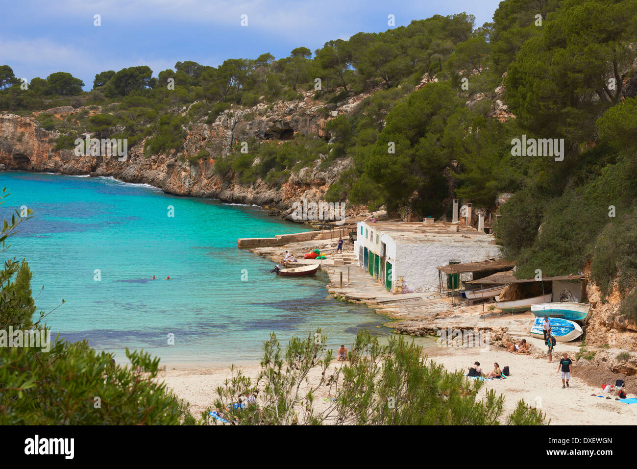 Mallorca, Cala Pi, Llucmajor, Palma, Majorca, Balearic Islands, Spain ...