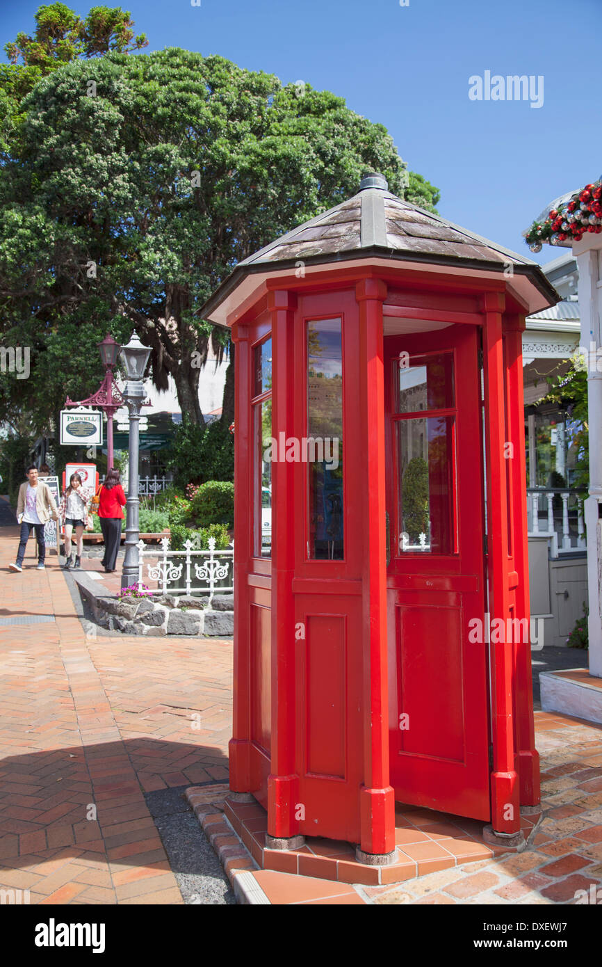 New zealand telephone box hi-res stock photography and images - Alamy