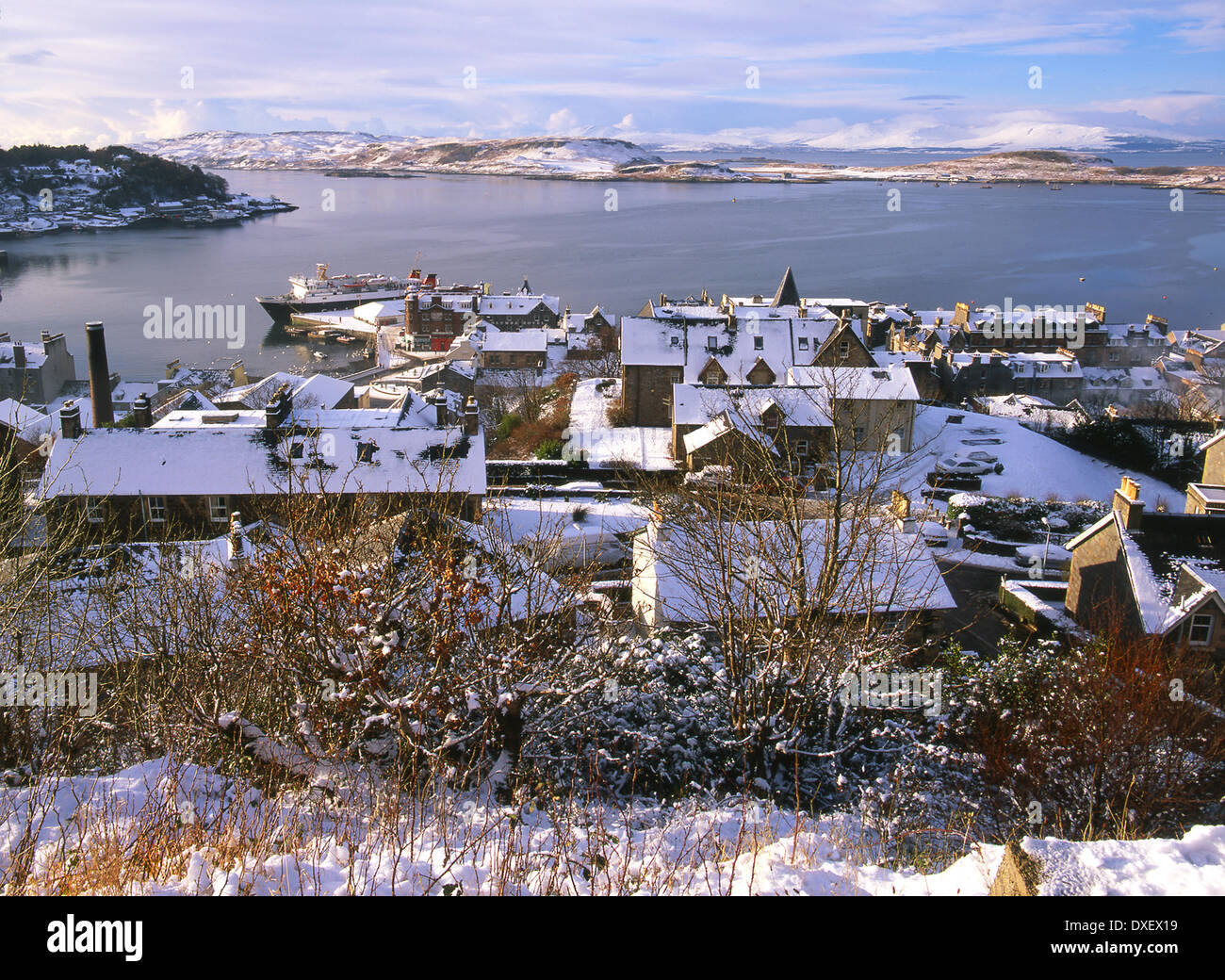 Oban bay winter hi-res stock photography and images - Alamy