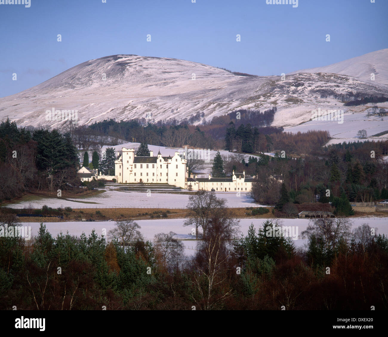 Blair castle, Perthshire Stock Photo - Alamy