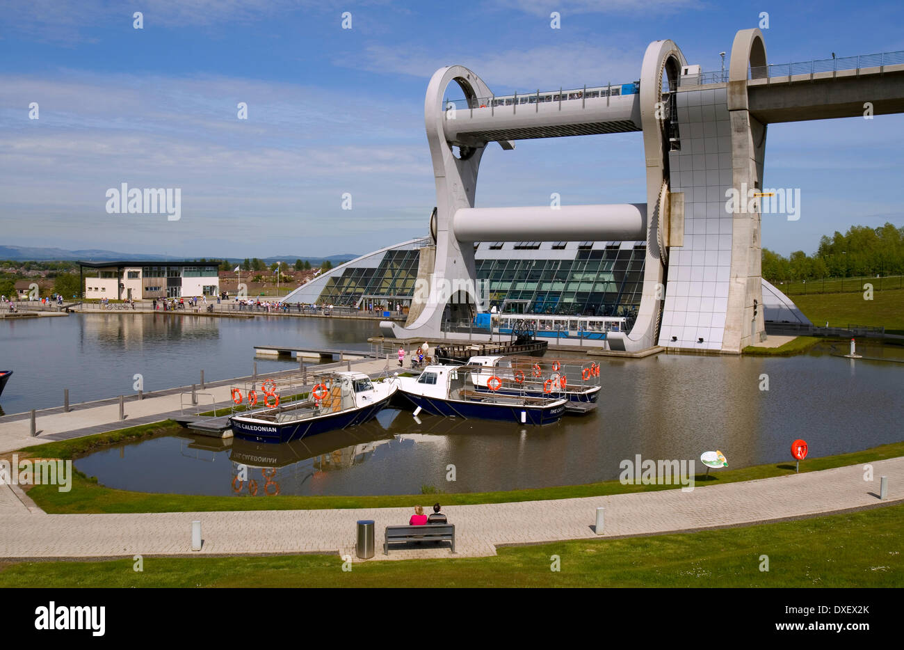 The Falkirk Wheel Stock Photo - Alamy