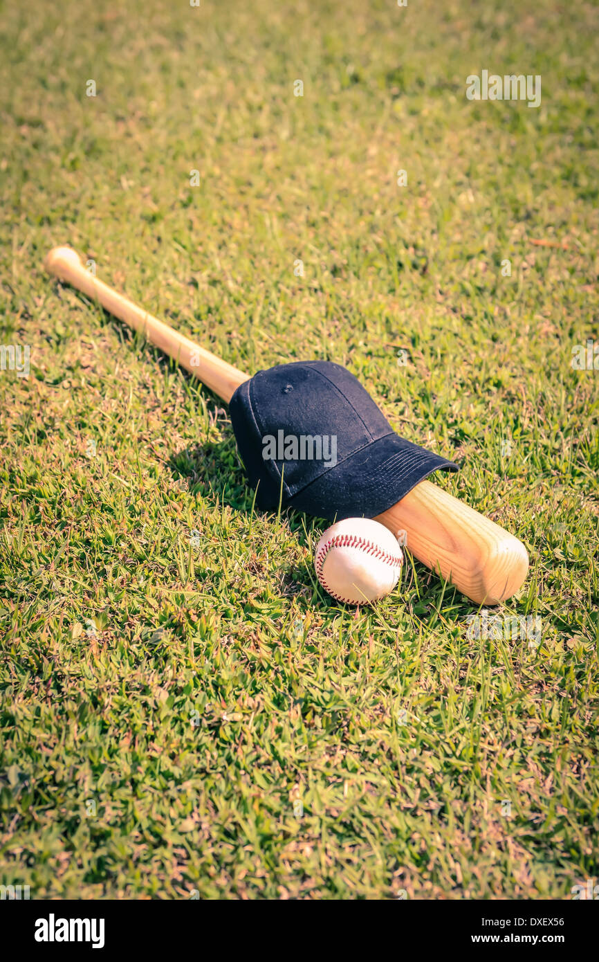 Concept photo baseball bat ball hi-res stock photography and images - Alamy