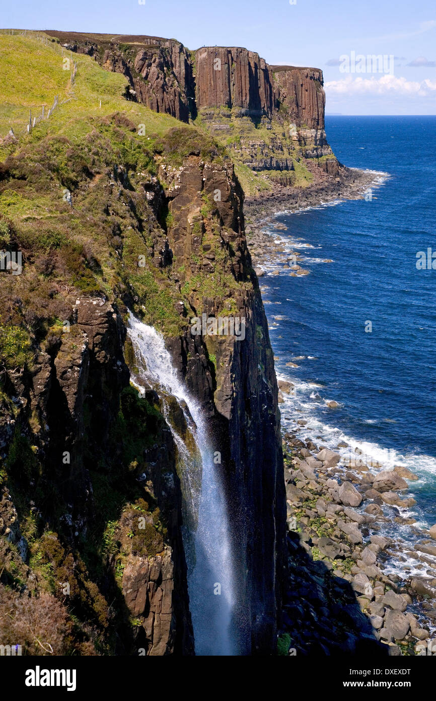 The Kilt Rock, Trotternish, Isle of Skye Stock Photo - Alamy