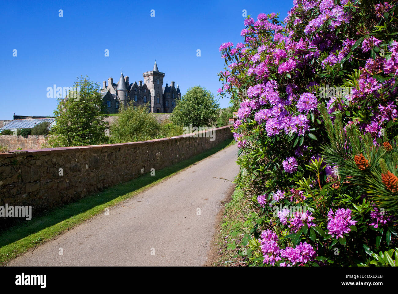 Glengorm Castle, Mull Stock Photo - Alamy