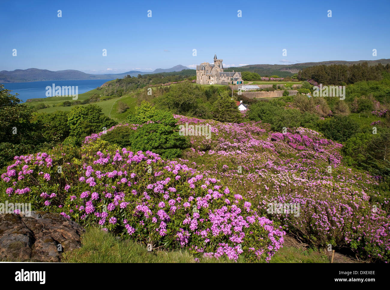 Glengorm castle hi-res stock photography and images - Alamy