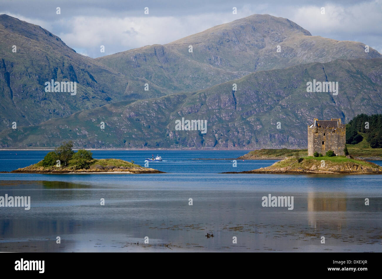 Castle Stalker, Appin, Argyll Stock Photo - Alamy