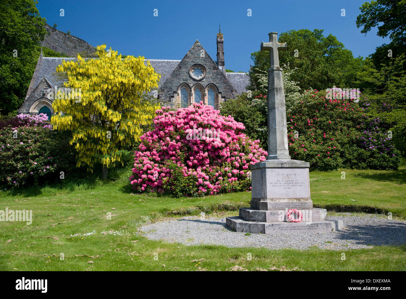Aberfoyle town scotland hi-res stock photography and images - Alamy