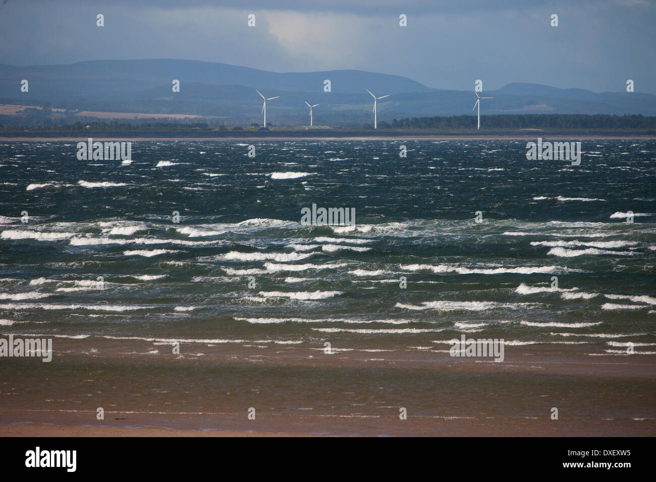 Moray wind turbines hi-res stock photography and images - Alamy