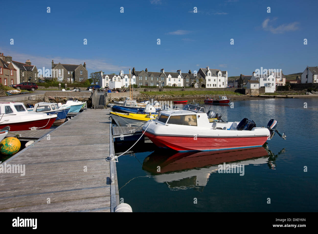 Port ellen harbour islay hi-res stock photography and images - Alamy