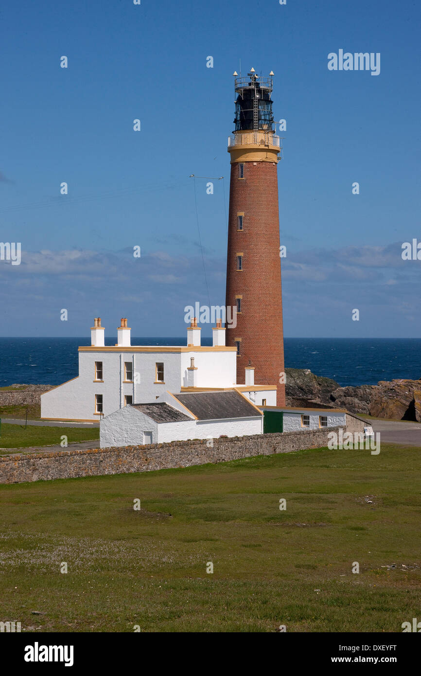 The Butt of Lewis Lighthouse, isle of Lewis, Outer Hebrides Stock Photo ...