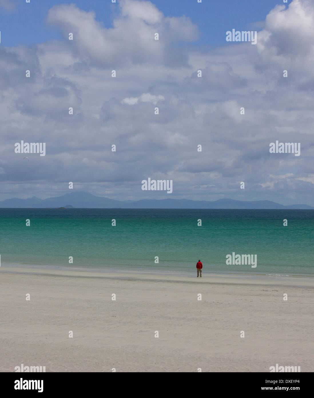 Tiree beach coastline scotland hi-res stock photography and images - Alamy