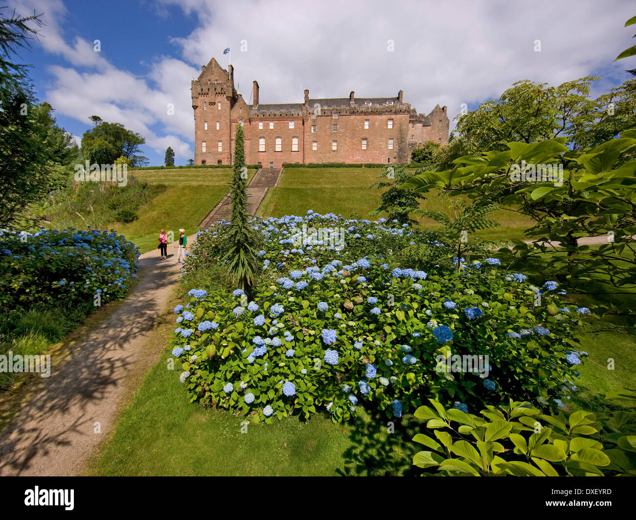 Brodick castle gardens hi-res stock photography and images - Alamy