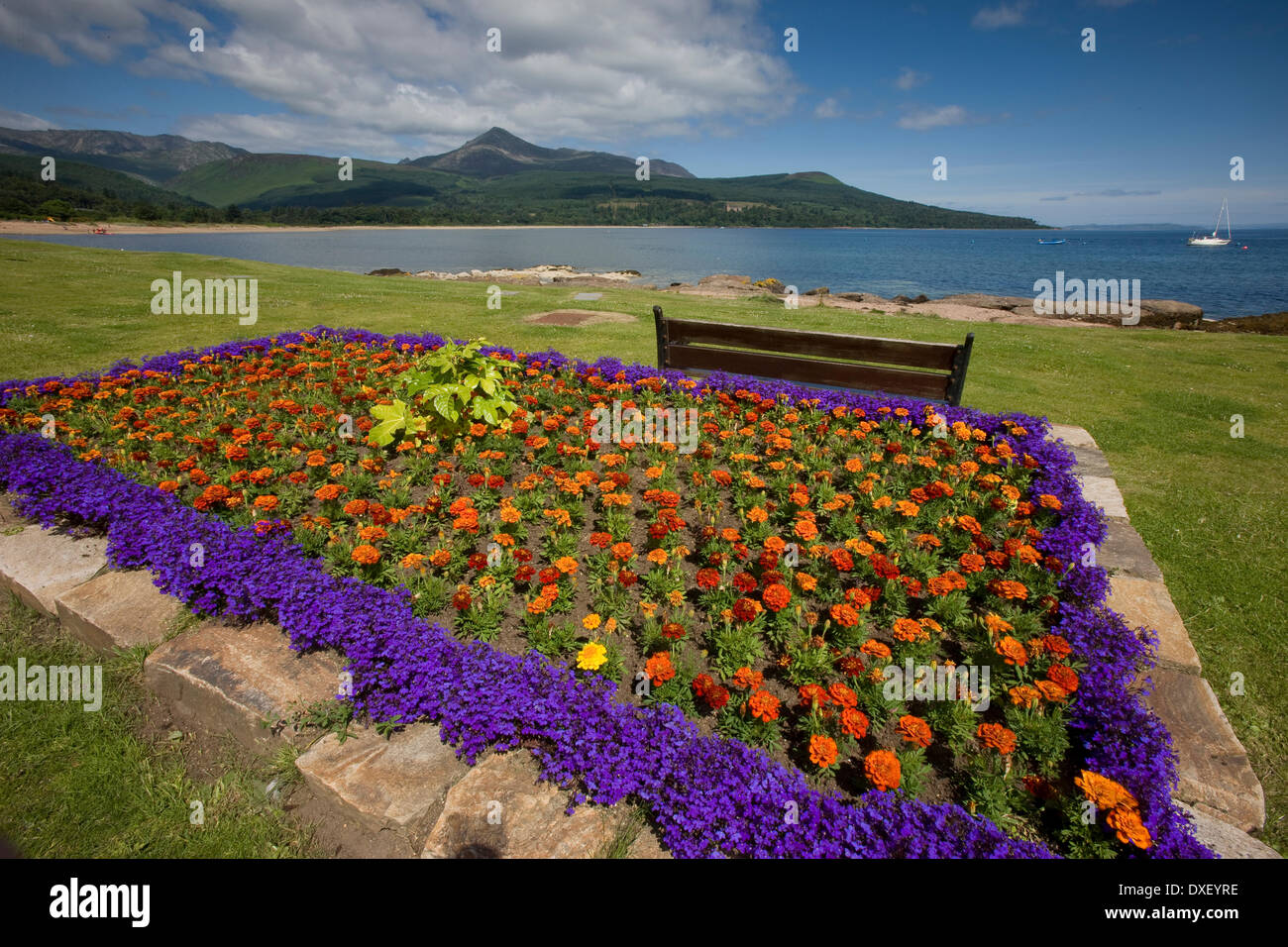 Brodick bay & Goatfell, Isle of Arran Stock Photo - Alamy