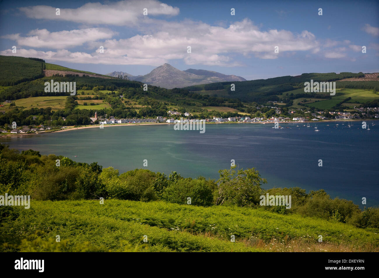 Lamlash town hi-res stock photography and images - Alamy