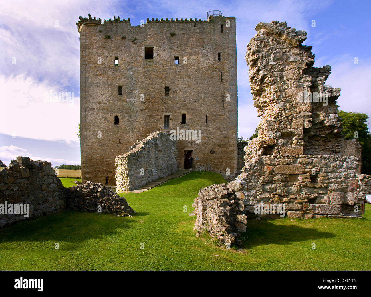 Spynie Palace And Davids Tower High Resolution Stock Photography and ...