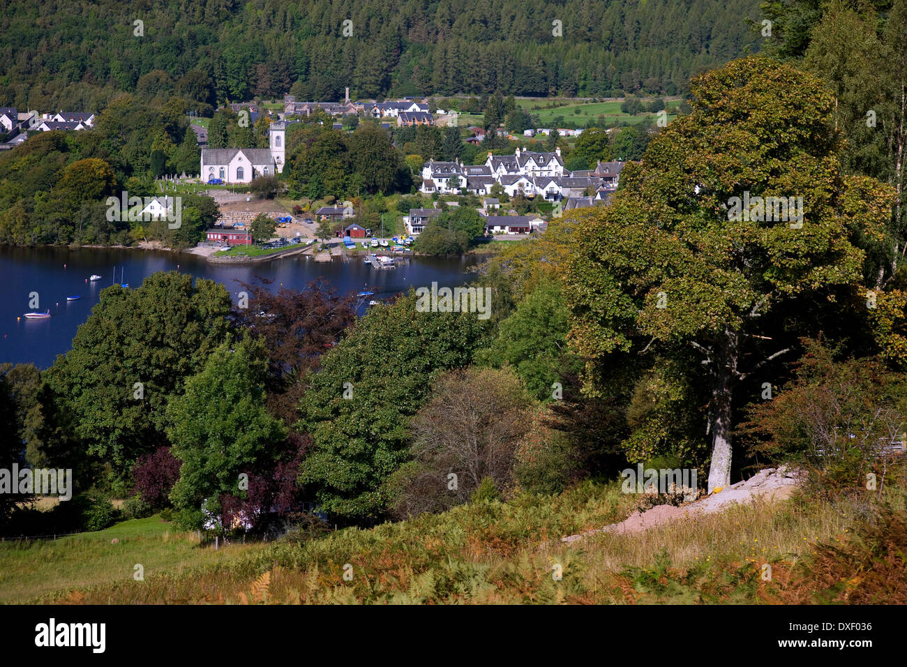 Kenmore, Loch Tay, Perthshire Stock Photo - Alamy