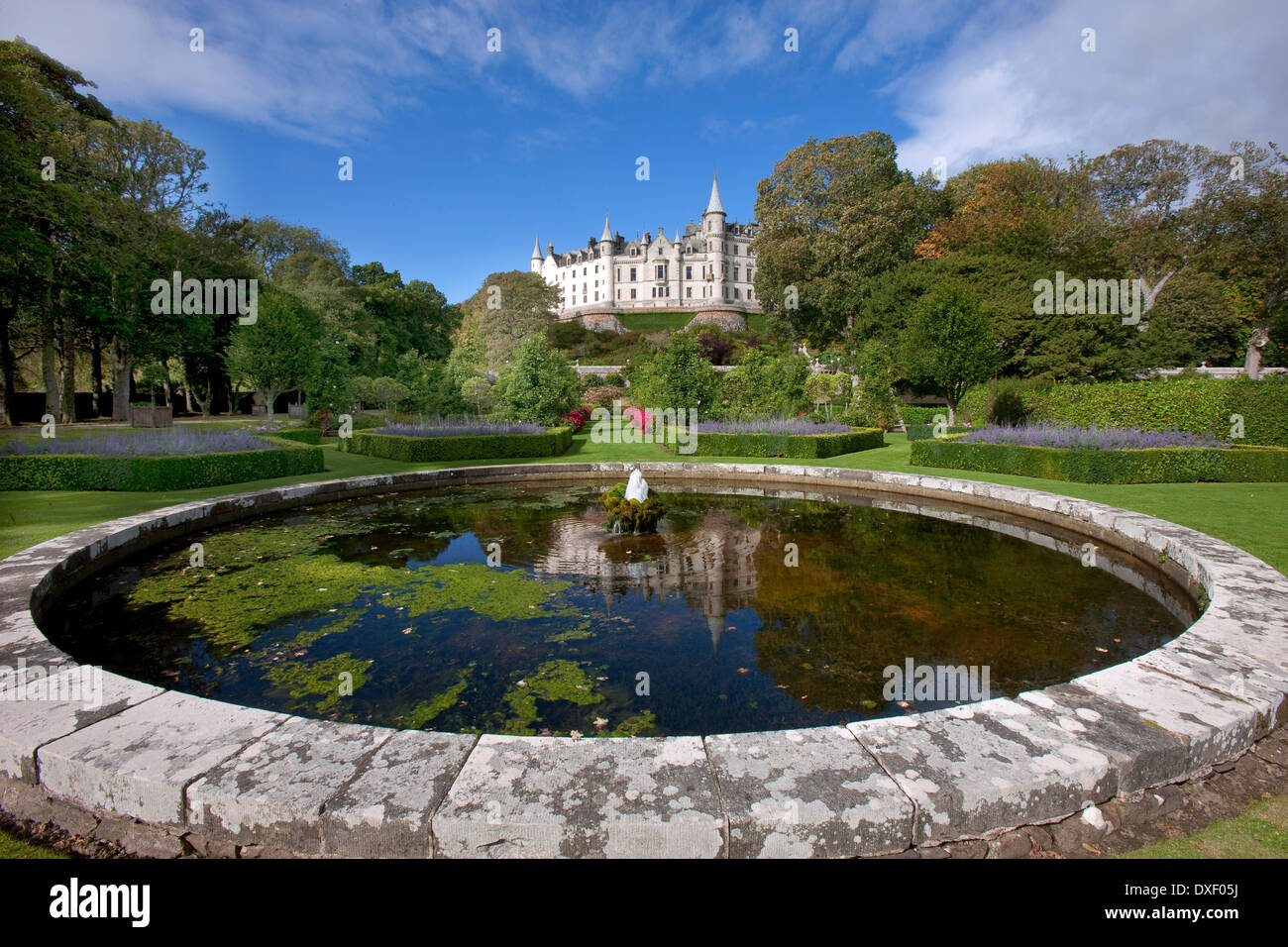 Dunrobin Castle from Gardens Stock Photo - Alamy