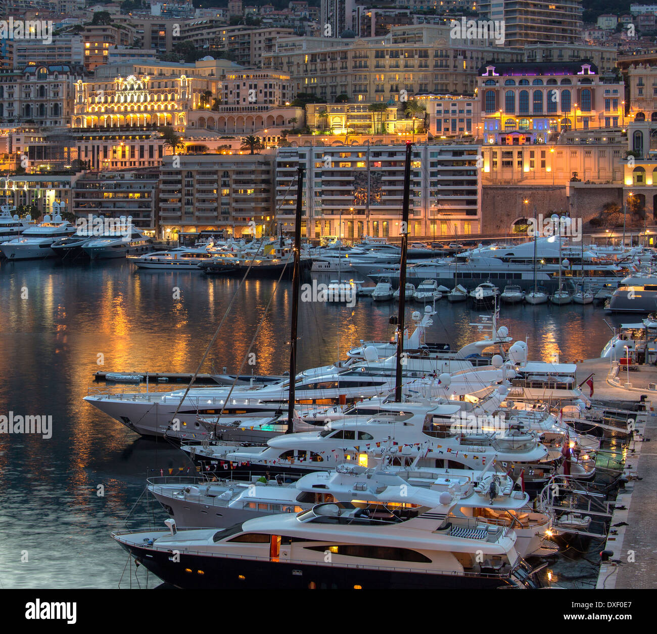 Sovereign marina at night hi-res stock photography and images - Alamy
