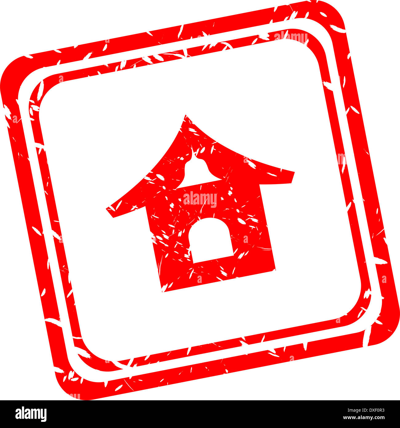 Smart home emblem Cut Out Stock Images & Pictures - Alamy