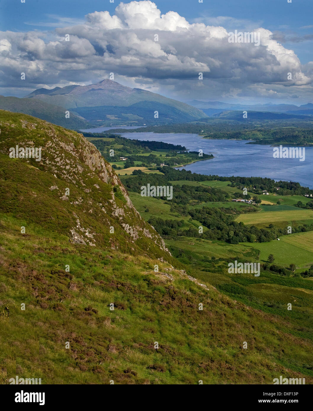 loch etive from ben lora north connel argyll Stock Photo - Alamy
