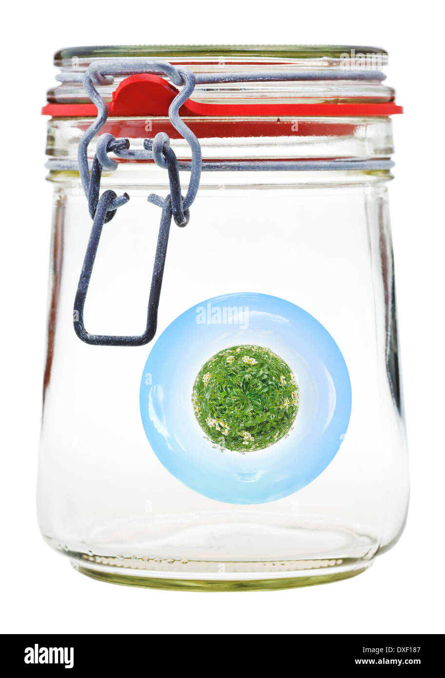Round glass jar lid globe hi-res stock photography and images - Alamy