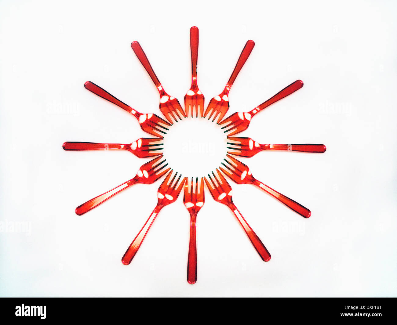 Plastic forks hi-res stock photography and images - Alamy