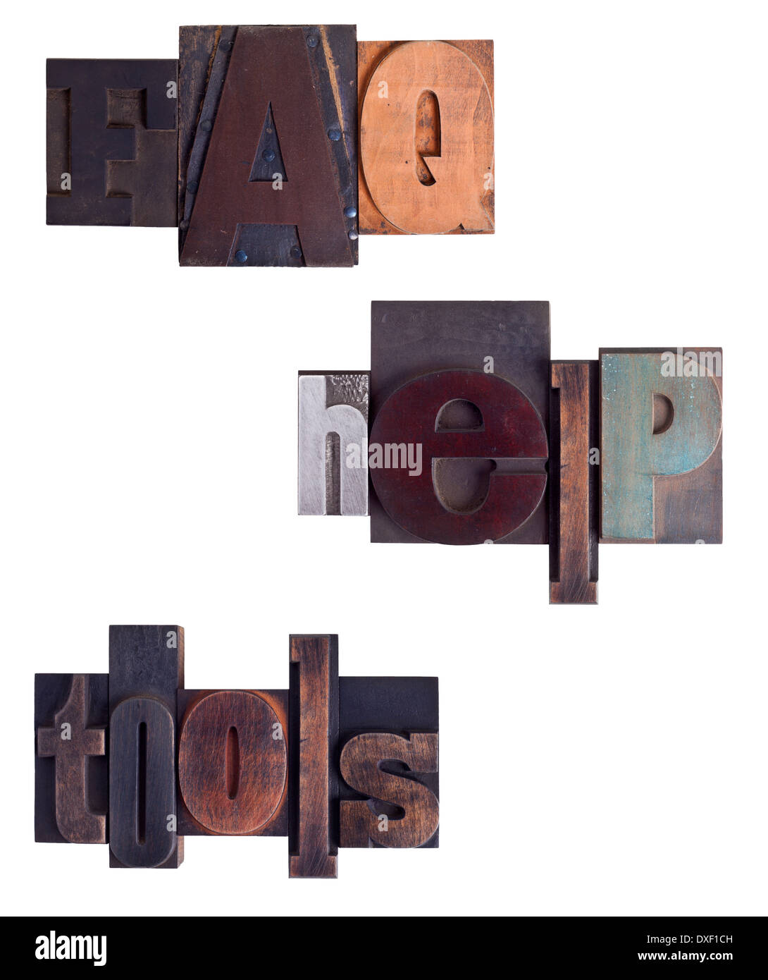 Letterpress tools hi-res stock photography and images - Alamy