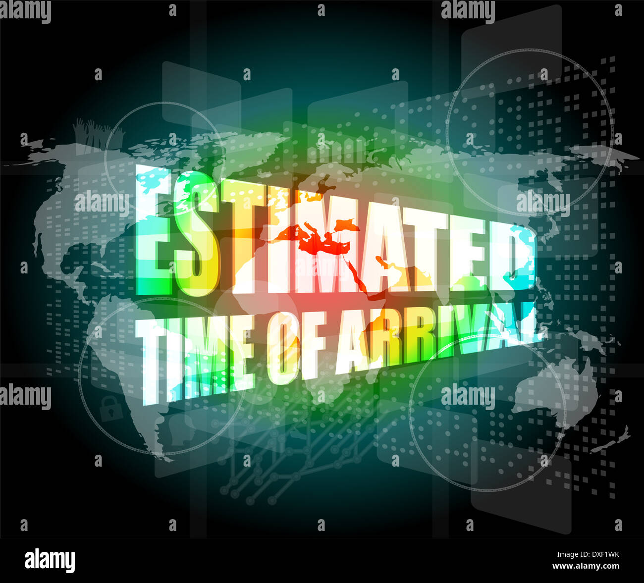 Arrival screen hi-res stock photography and images - Alamy